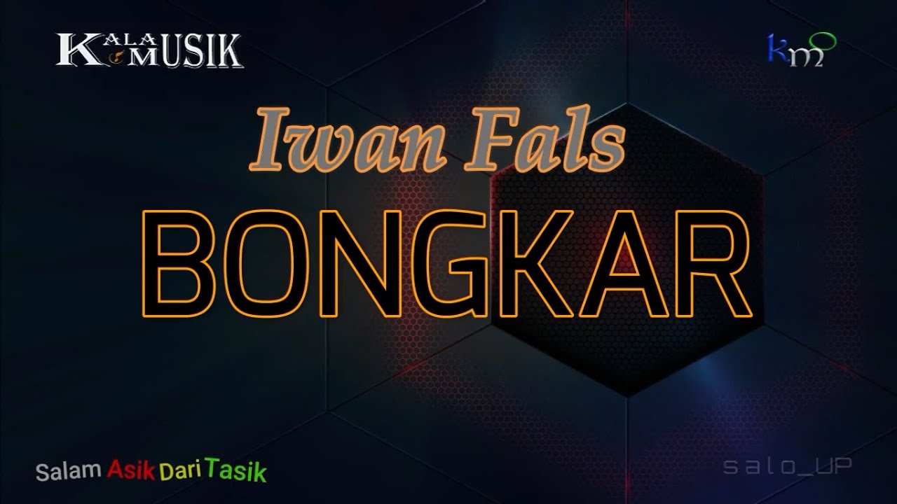 IWAN FALS - BONGKAR (Karaoke rock version) - YouTube