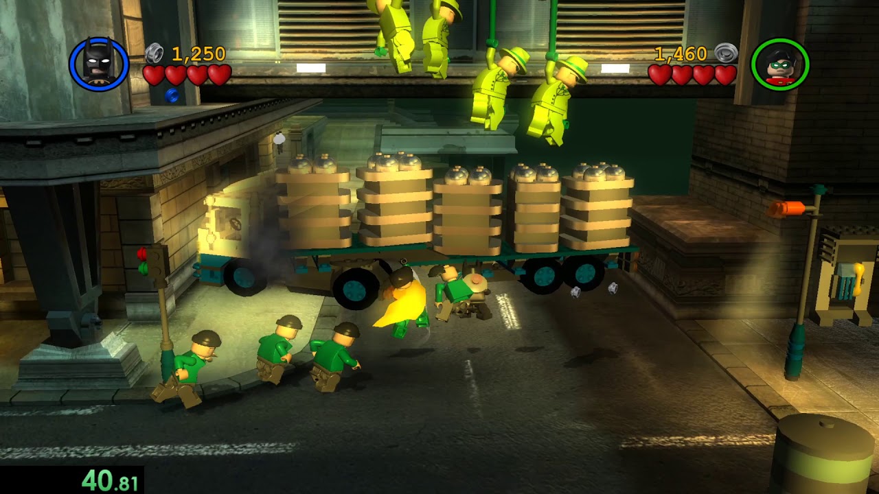Lego Batman The Videogame - You can Bank on Batman - Co-op IL - YouTube