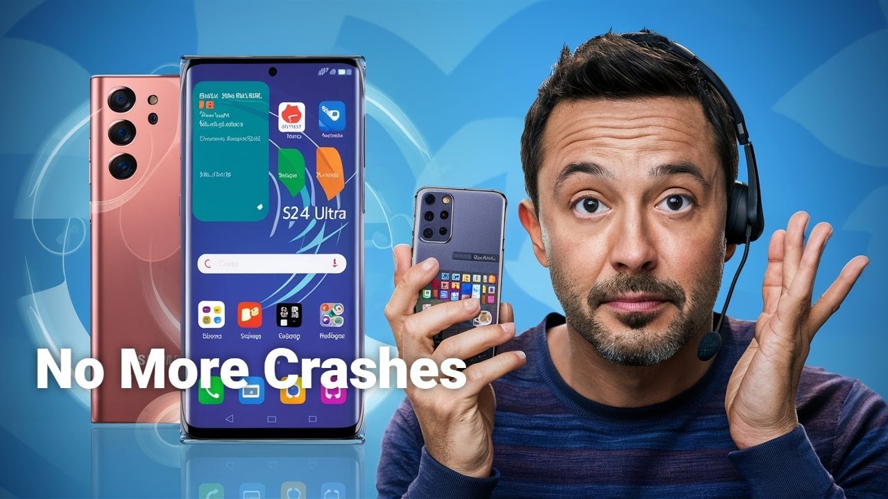 Fix Samsung S24 Ultra App Crashes in a Snap! - YouTube