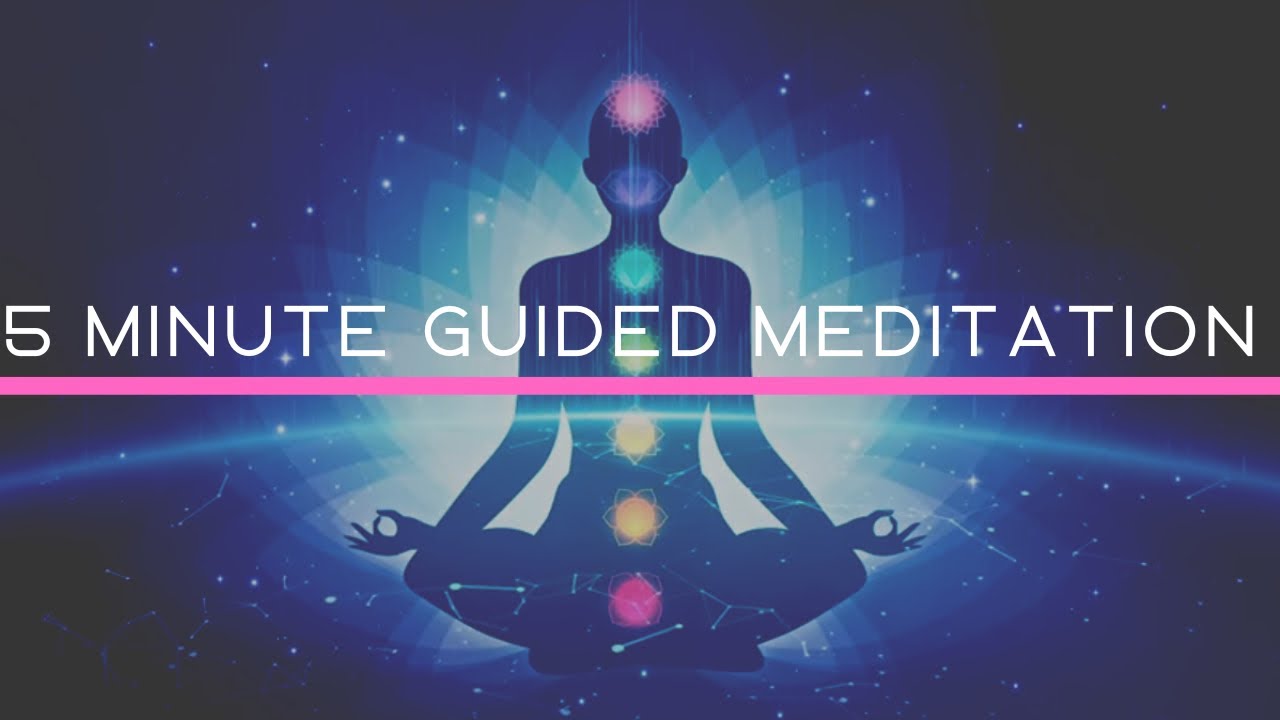 5 Minute Guided Meditation For Beginners To Destress And Relax Youtube