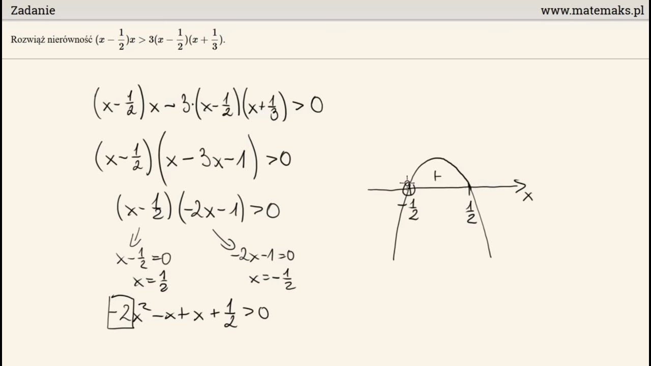 Matematyka. Wzór na delte - YouTube