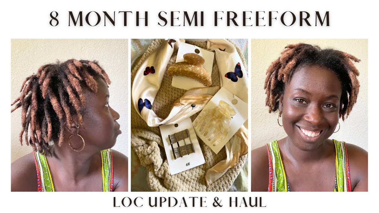 8 Month Loc Update: Surprising Hair Growth & Stylish Accessories - YouTube