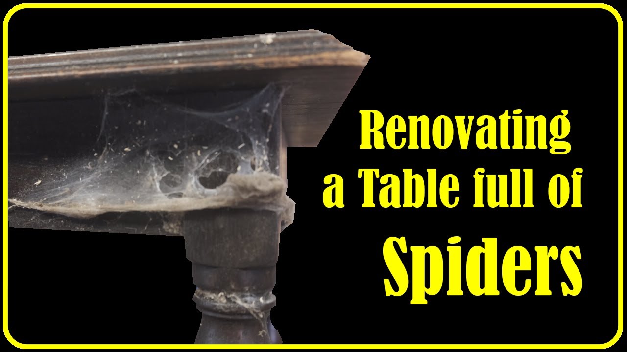 Watch Me Restore An Edwardian Side Table Infested With Spiders - Plus A ...
