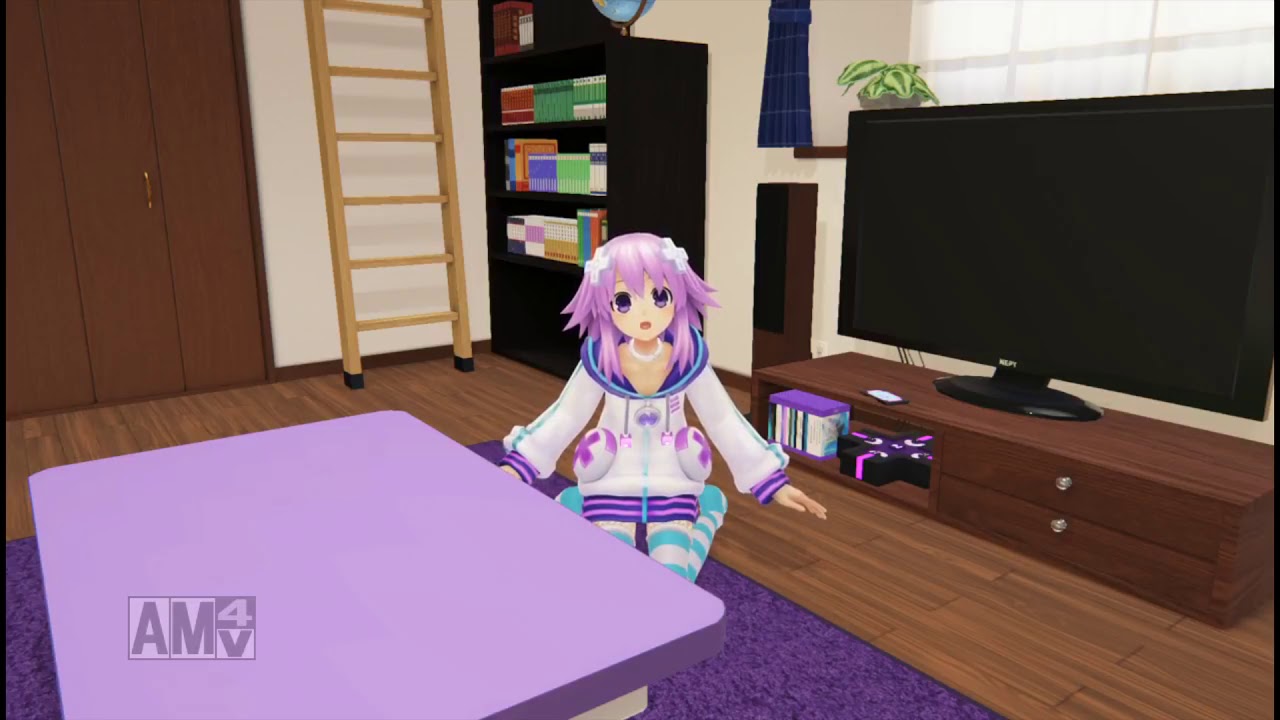[Eng sub] Neptunia VIIR Neptune VR scene 2: Your favourite game - YouTube