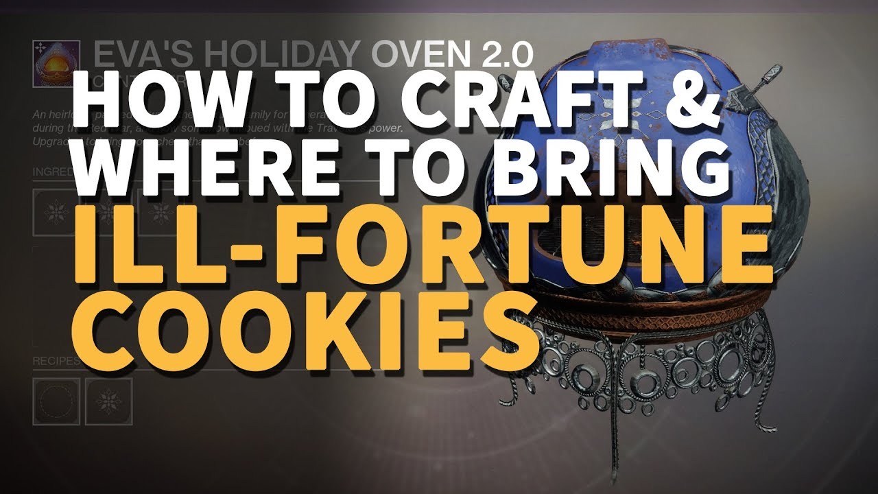 Gift: Ill-Fortune Cookies Destiny 2 The Dawning - YouTube