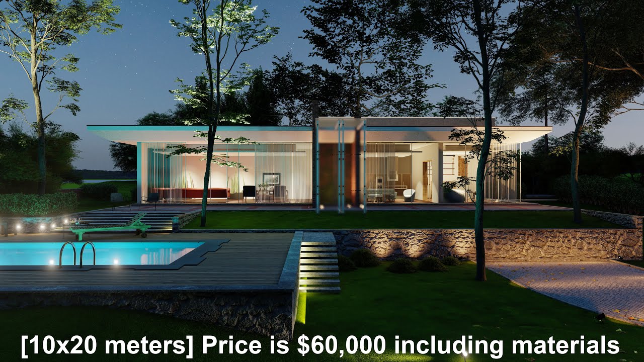 Home Design | House tour resort villa with a swimming pool |10x20 ...