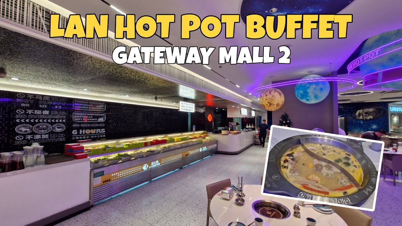 LUNCH AT LAN HOT POT GATEWAY MALL 2 | Jeff Rivera - YouTube