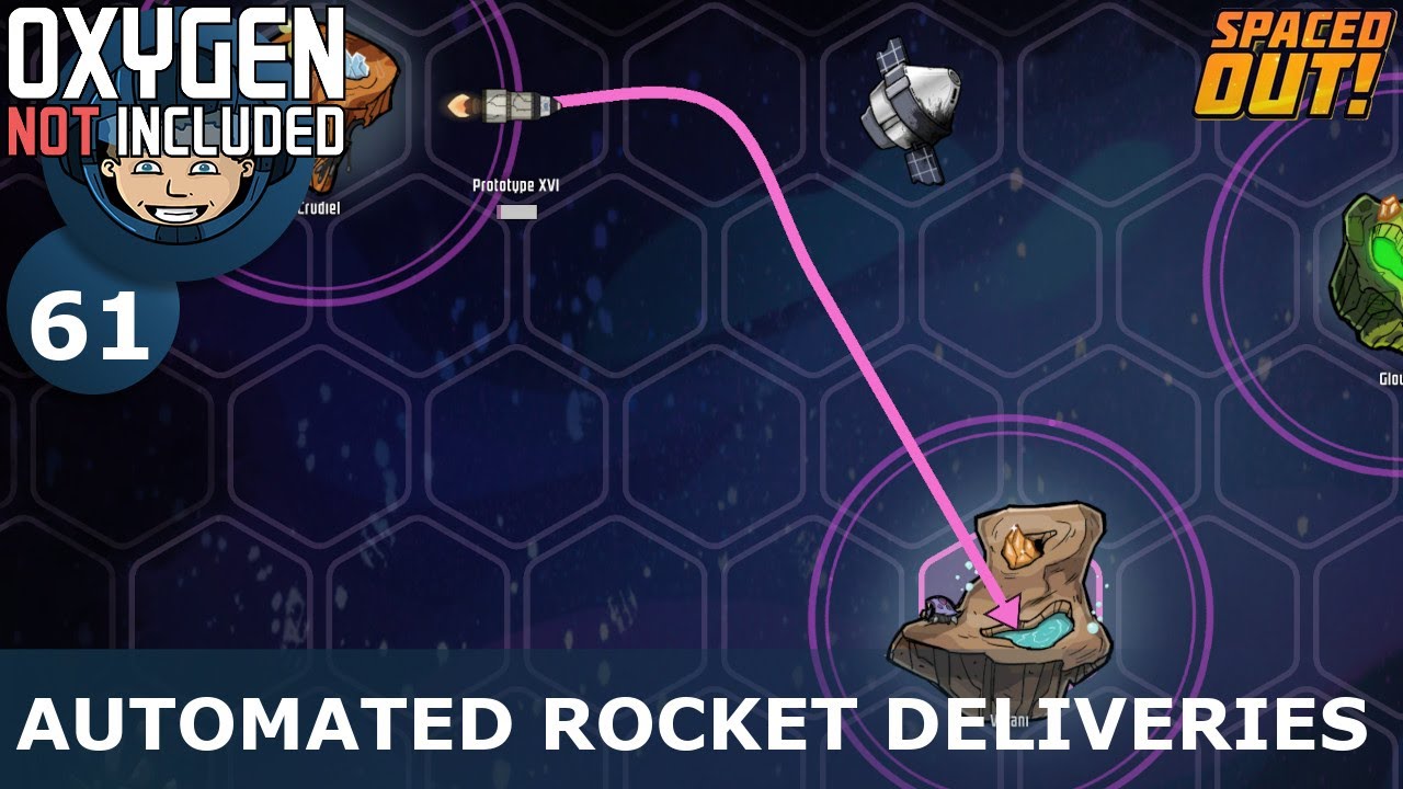 PLANNING AUTOMATED ROCKET DELIVERIES - ONI - Spaced Out: Ep. #61 ...