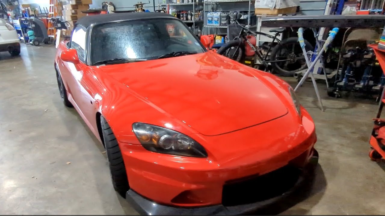 Voltex bumper looks so good on the S2000! - YouTube