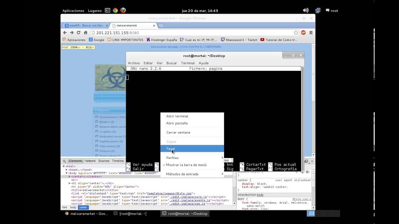 SQL INJECTION EN KALI LINUX - YouTube