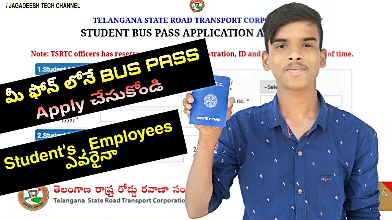How to apply bus pass in mobile |Apply bus pass at your home with your ...