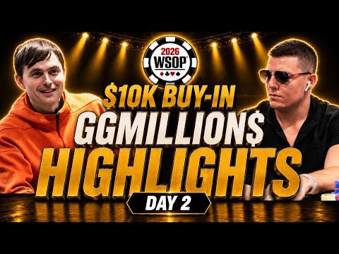 HIGHLIGHTS | $10,000 GGMillion$ High Roller | Day 2