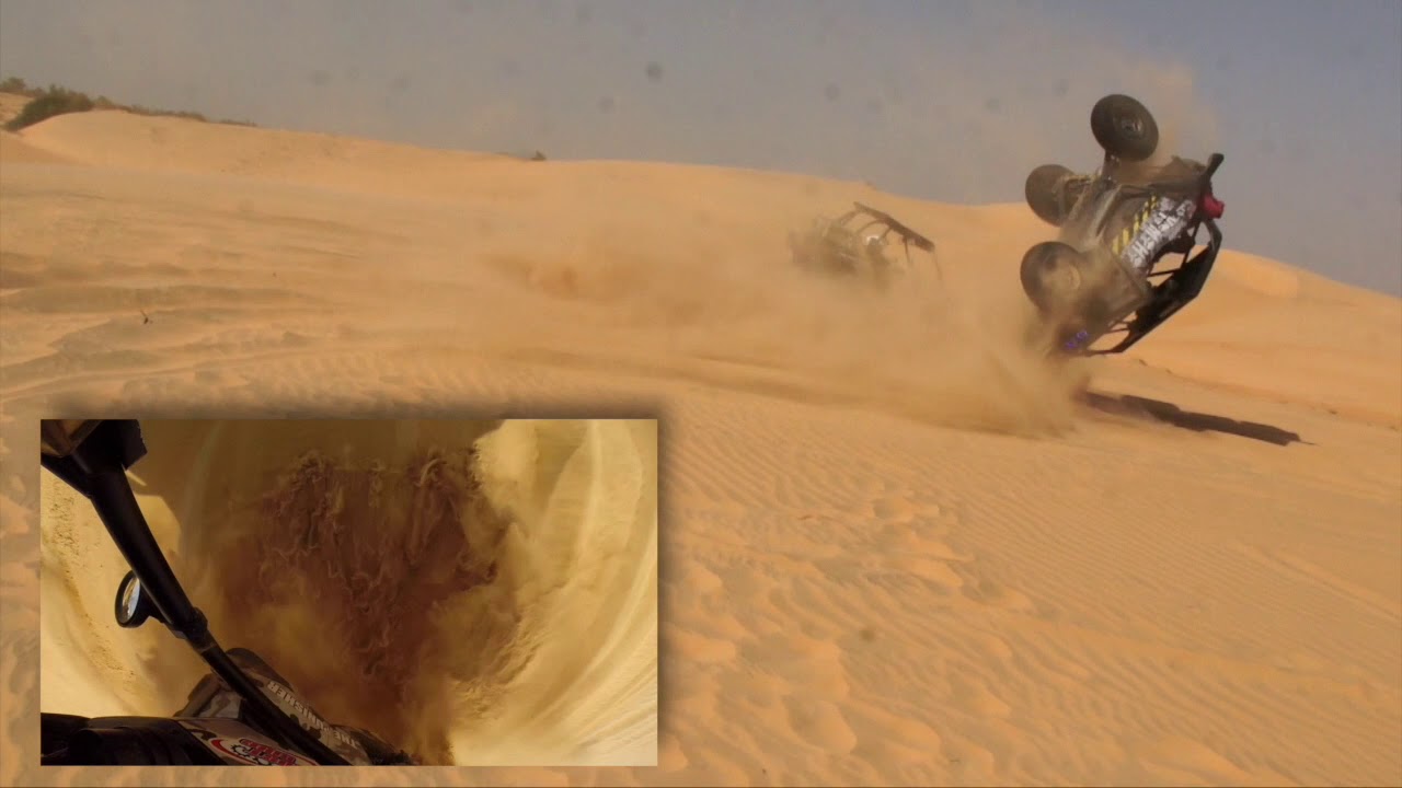 SSV SXS Side by Side Fail Roll Over Crash Fun Yamaha YXZ - YouTube