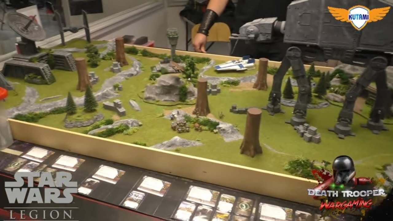 Star Wars Legion "Turnier Battle Report Doppel AAT vs Doppel ATST ...