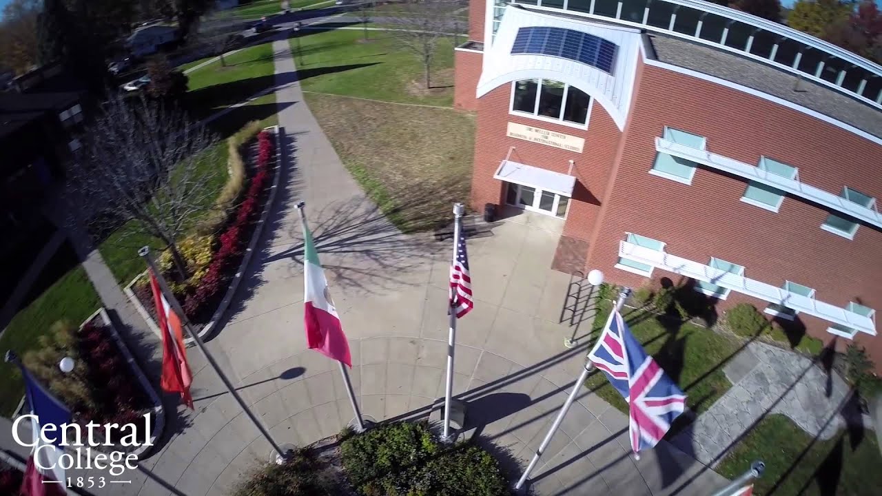 A High-Flying Tour of Central College - YouTube