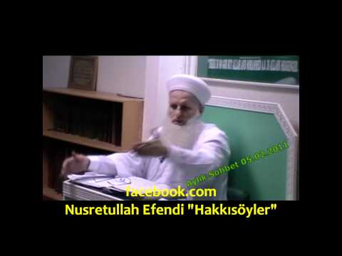 NUSRETULLAH HOCA ....CÜBBELi AHMET HOCAYA  KARŞI  KONUSMAK SIKAR.wmv