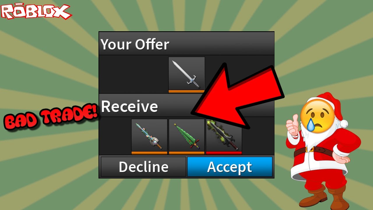 THIS GUY TRIES TO OFFER FOR ELEGANT BLADE!!! *BAD TRADE?!* (ROBLOX ...