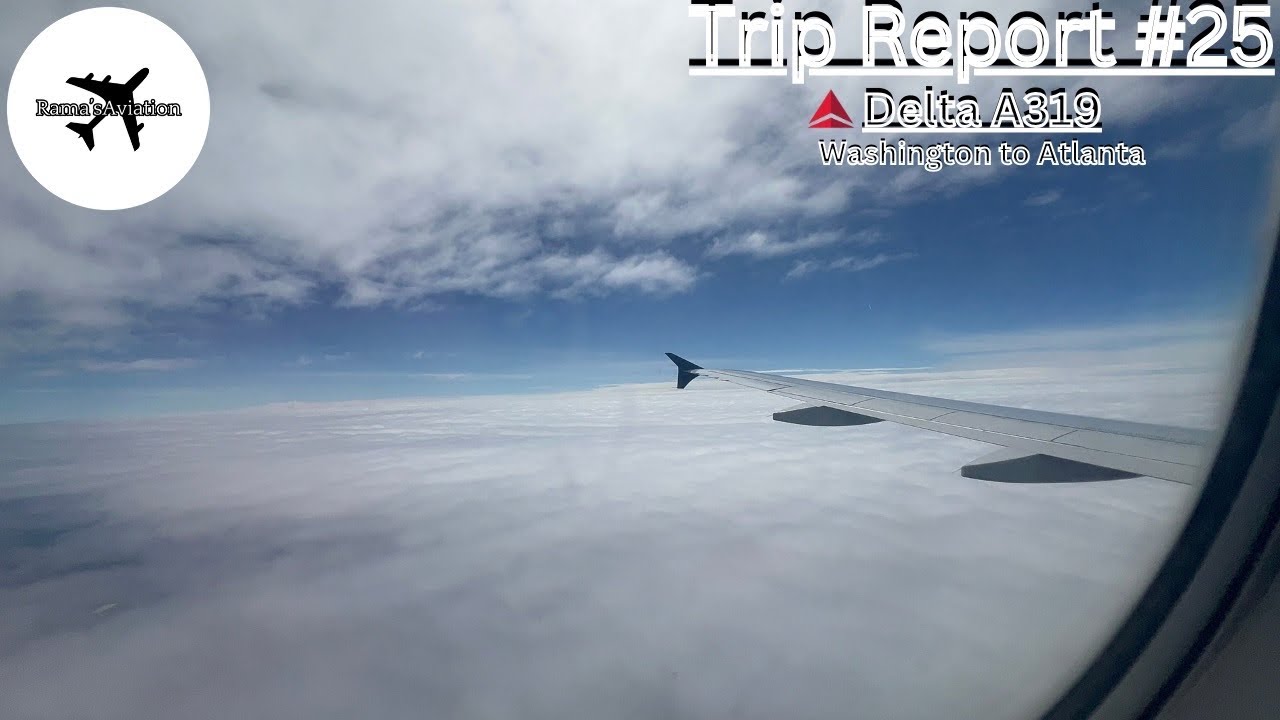 [4K] [Trip Report] Delta Air Lines Airbus A319 (Economy) | Washington ...