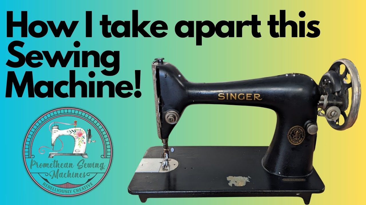 A close look at the parts of a Singer 66 - Restoration Part 1 - YouTube
