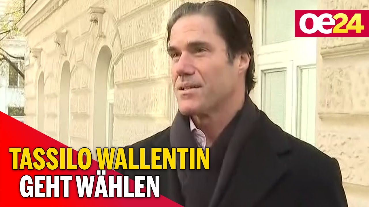 BP-Wahl: Tassilo Wallentin geht wählen - YouTube