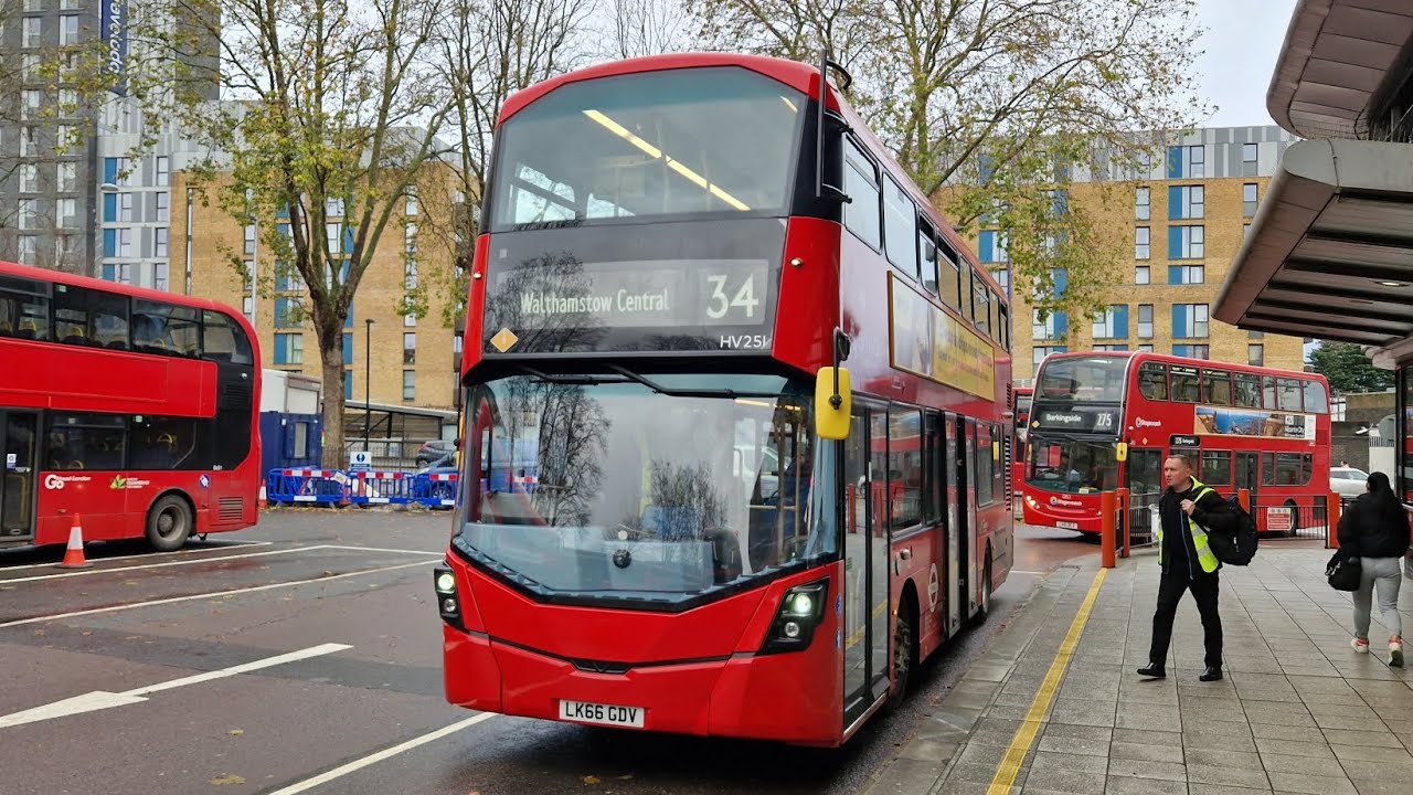 FULL JOURNEY | LONDON BUS 34 BARNET CHURCH - WALTHAMSTOW CENTRAL ...