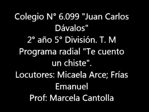 Programa radial "Te cuento un chiste". Tema: llegadas tardes - YouTube