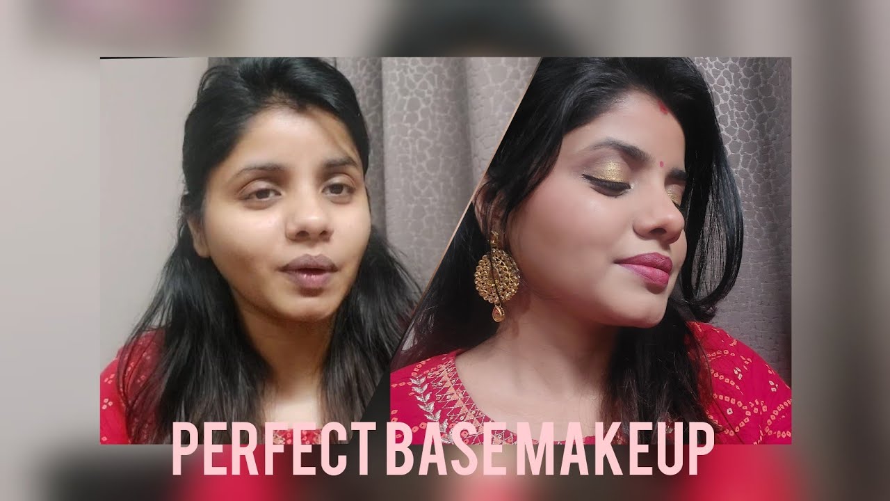 How to get a perfect flawless makeup base | step by step in detail ...