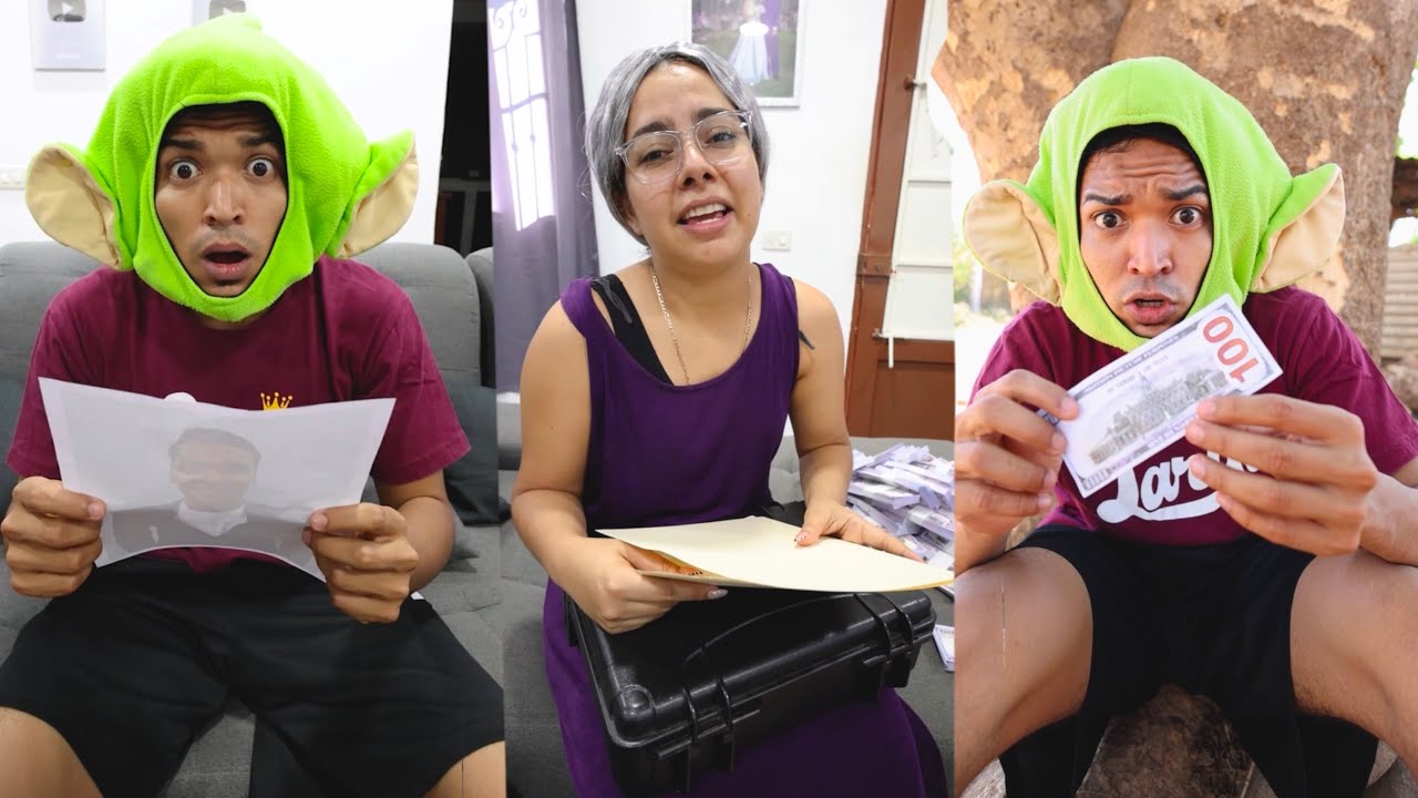 LARIN JR TIENE UNA GRAN SORPRESA PARA SU ABUELA | LOS NUEVOS TIKTOK DE ...