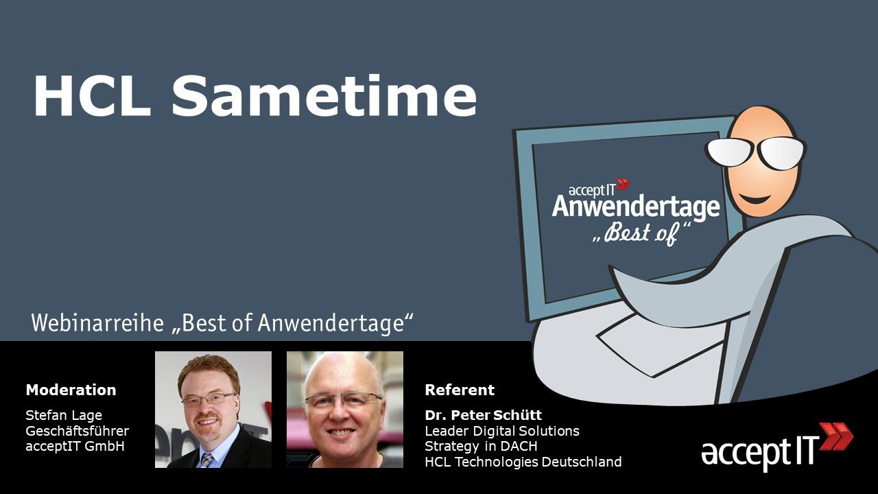 HCL Sametime (Best of Anwendertage 4/7) - YouTube