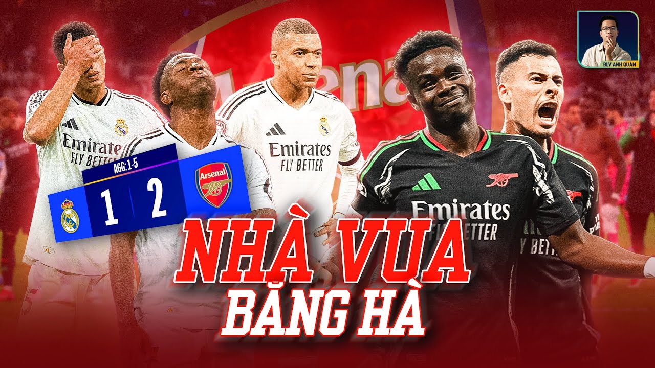 ARSENAL NẤU CẢ REAL MADRID VÀ BERNABEU DÙ HỎNG PENALTY | Highlights ...