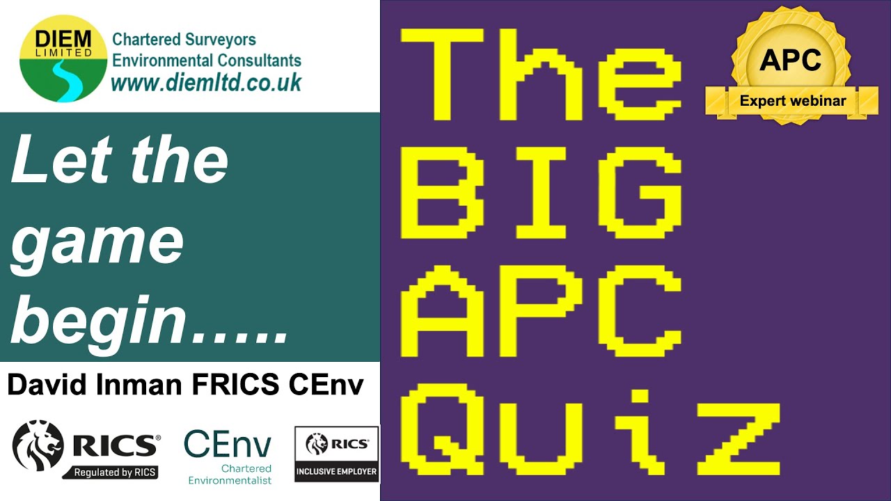 The BIG APC Quiz - THE RULES & introduction - YouTube