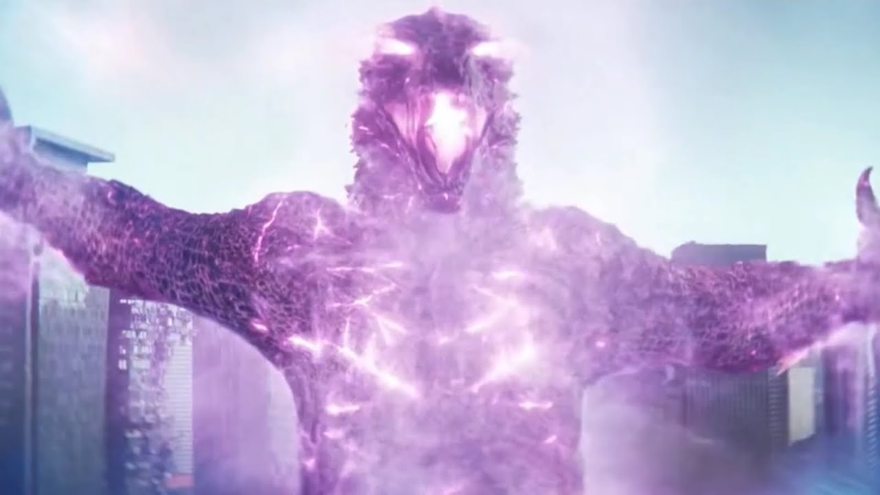 Godzilla evolved atomic breath stop motion test - YouTube