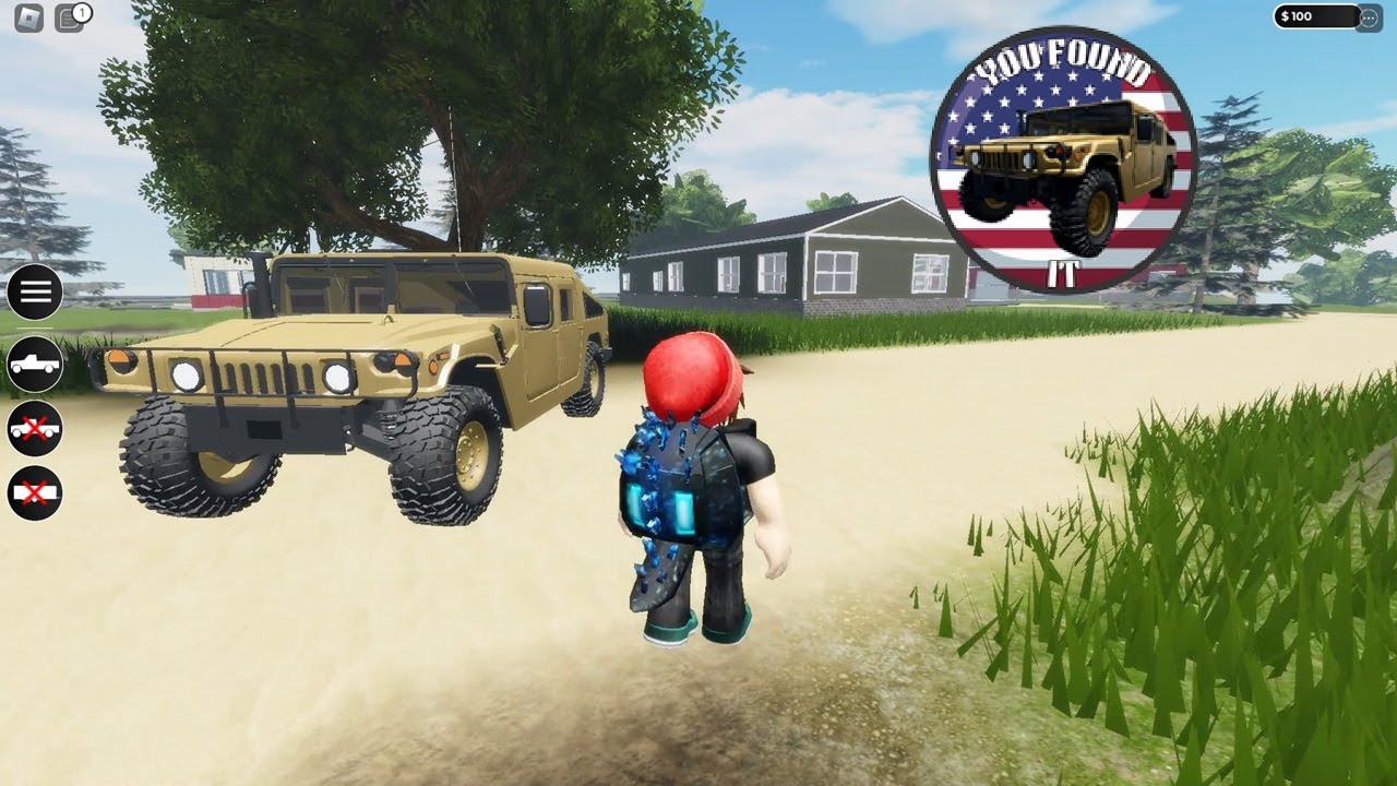 American Plains Mudding Roblox Hidden Vehicle Location (Humvee) - YouTube