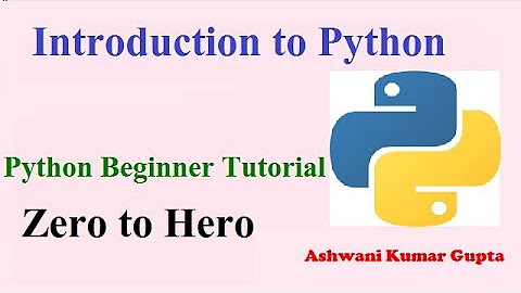 python beginners tutorial - YouTube