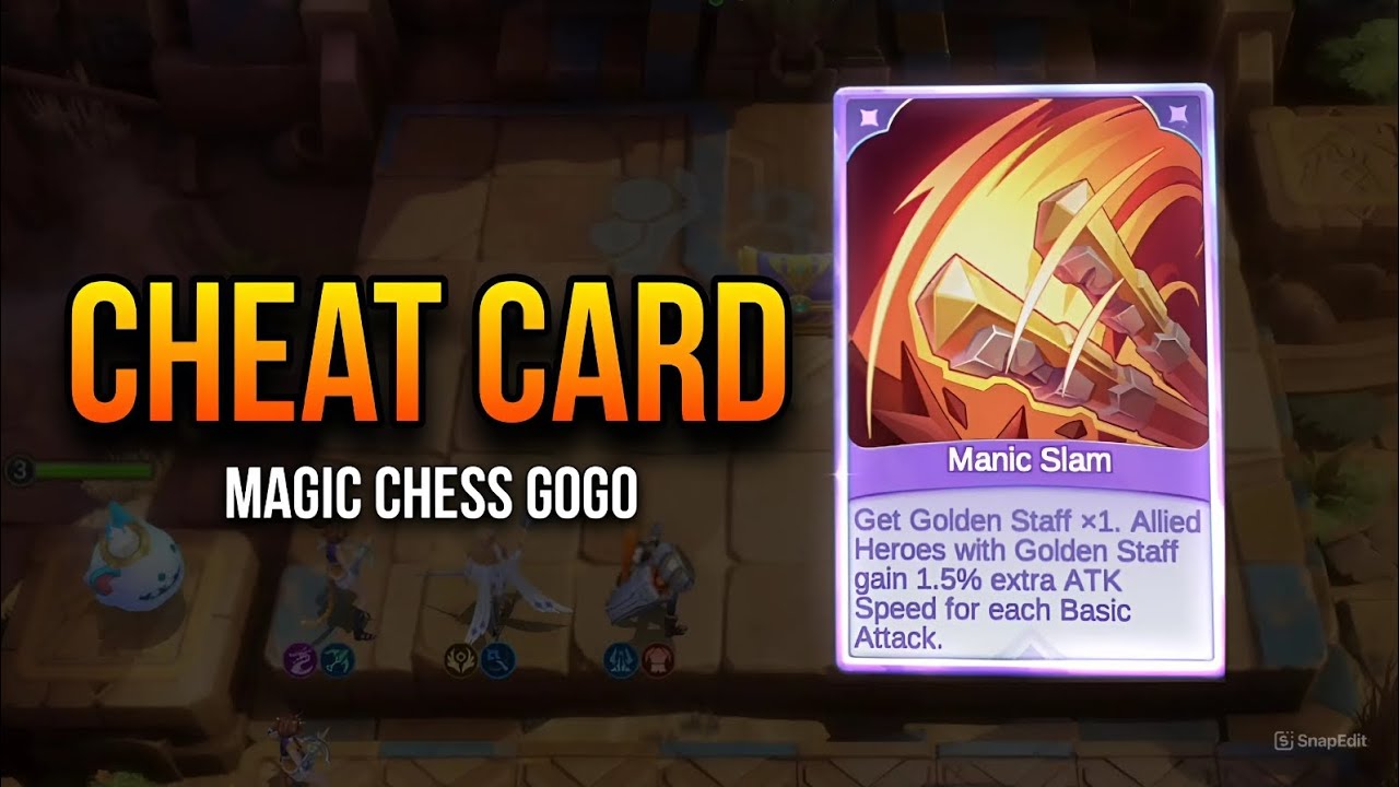 HYPER ATTACK SPEED!! BEST GOGO CARD IN MAGIC CHESS GOGO | THARZ ...