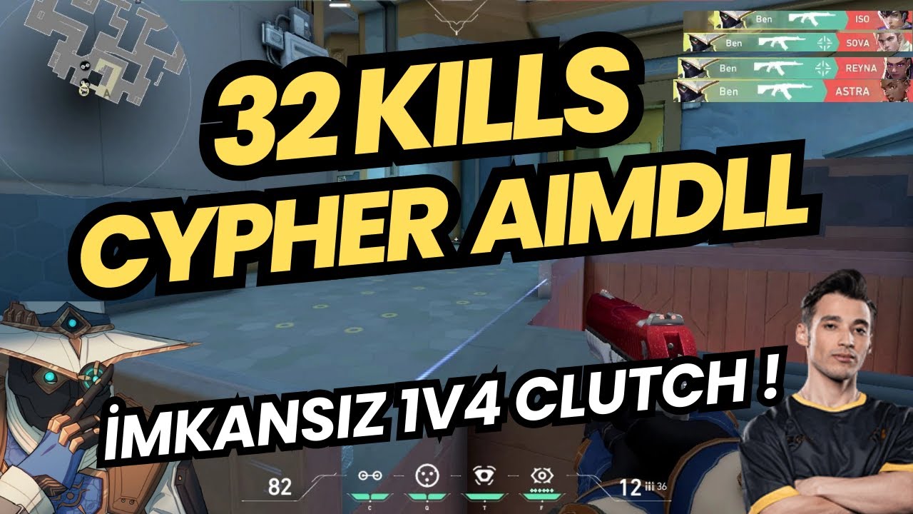 AIMDLL CYPHER İLE RADIANTLARA OYUNU ÖĞRETİYOR ! 32 KILLS TAKIMI TAŞIYAN ...