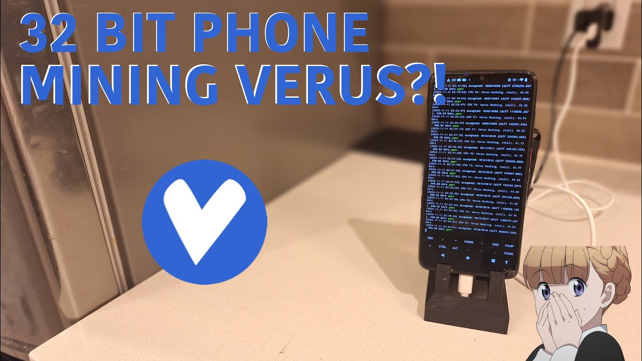 A 32 BIT PHONE MINING VERUS?! [+Other Things] - YouTube