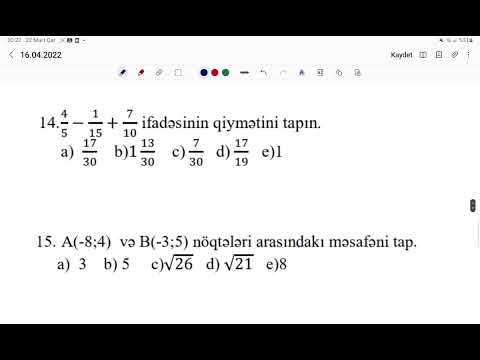 16 aprel 2022 9-cu sinif buraxılış