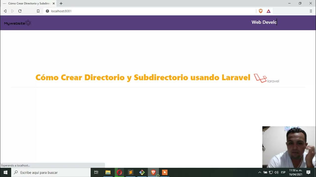 🤯Como Crear Directorio y Subdirectorio usando Laravel💥 - YouTube
