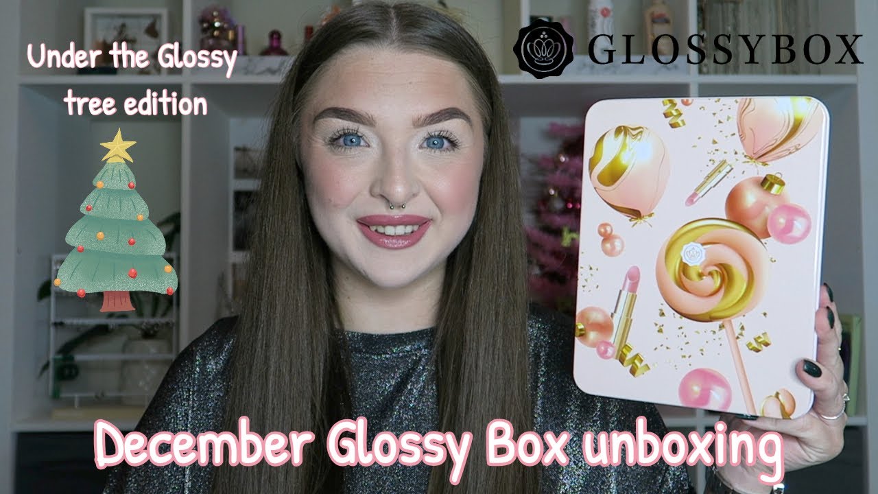 DECEMBER 2023 GLOSSY BOX UNBOXING | Under the Glossy tree edition - YouTube