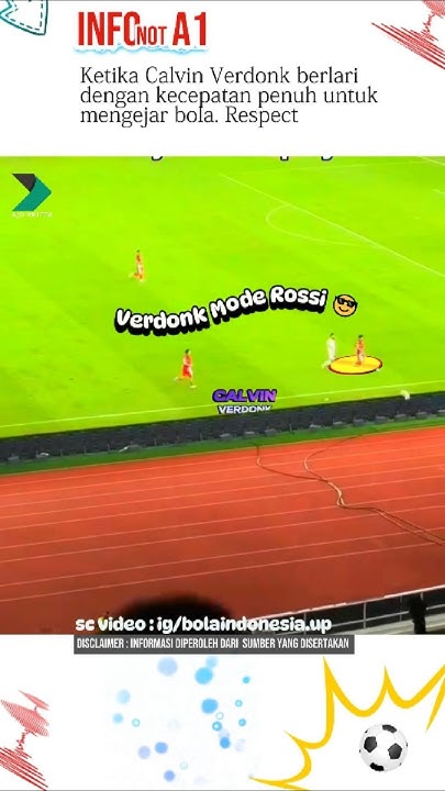 Respect Untuk Calvin Verdonk | Tetap Berlari sampai akhir #football #timnasindonesia - YouTube