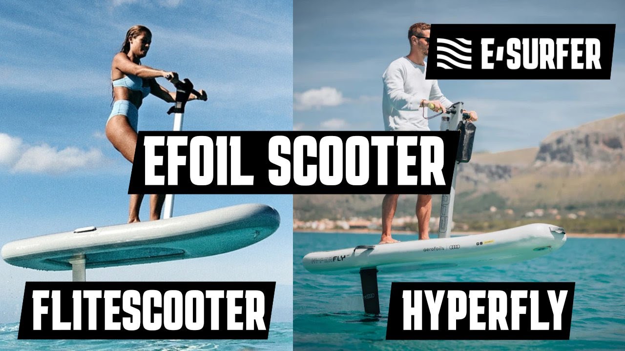 Flitescooter or Audi HyperFly - eFoil scooter review - YouTube