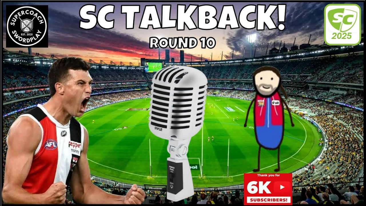 Supercoach Talkback LIVE Round 10: ROOOOOOOOWAN!!! - YouTube