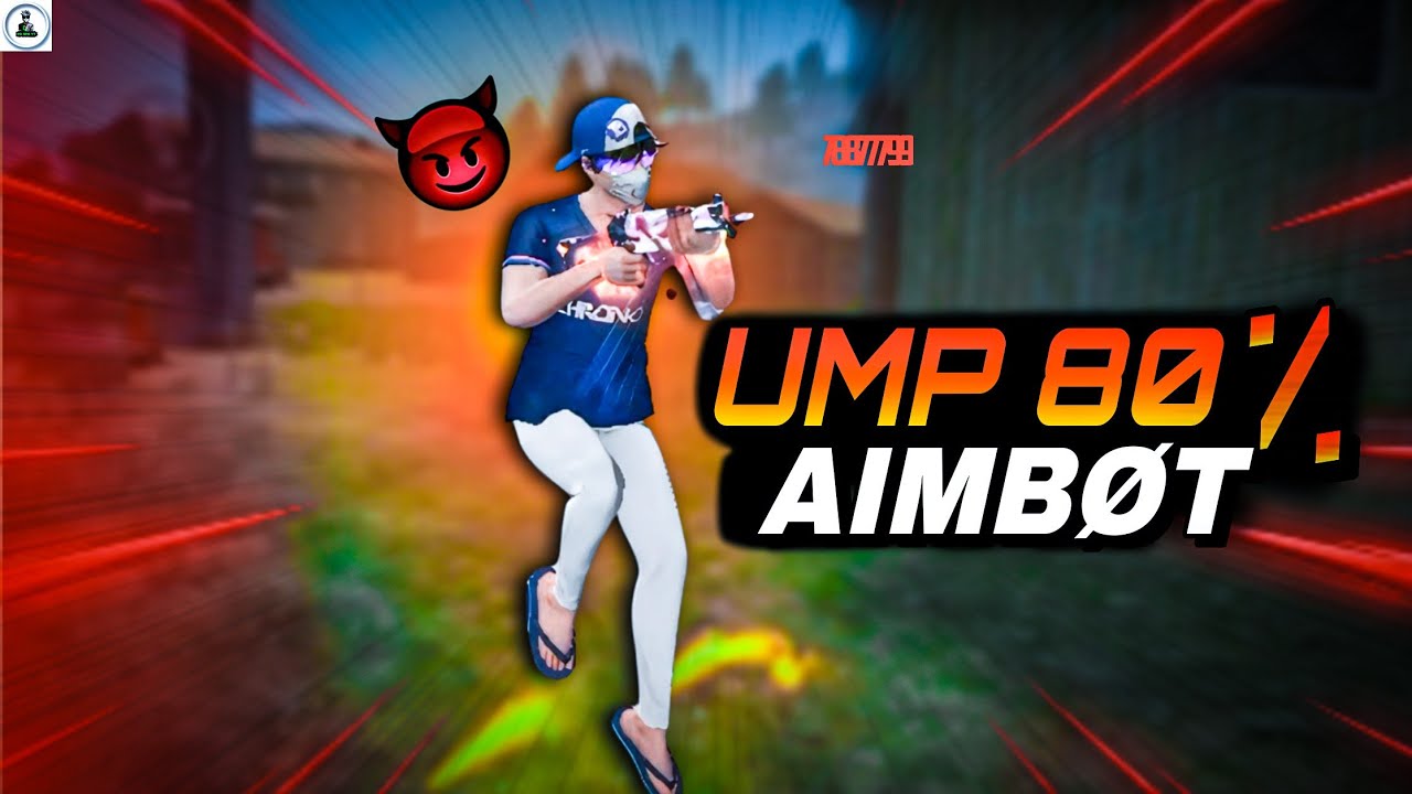 UMP 80% AIMBOT☠️ SATTINGS⚙️🎯 | PG SPN YT#garenafreefire #freefire # ...