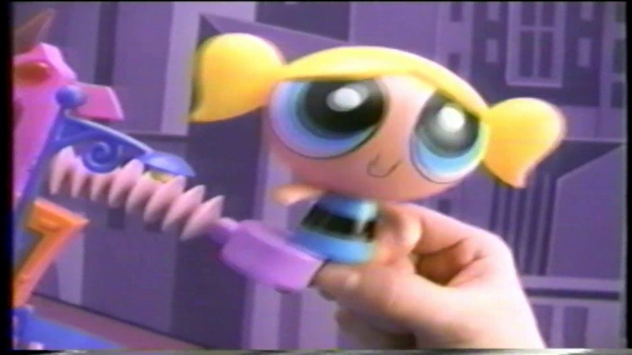 The Powerpuff Girls Action Figure Playsets Toy TV Commercial - YouTube