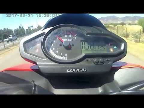 Maximo velocidad spectra gilera 650 - YouTube