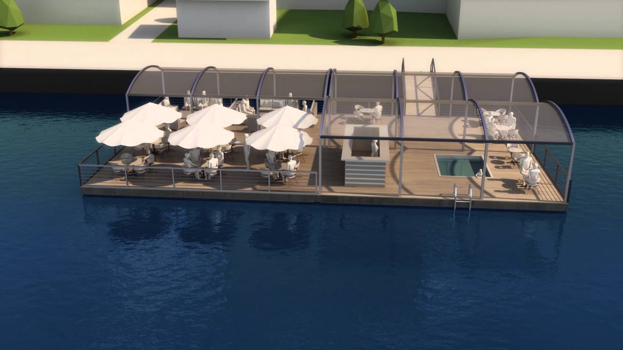 Marina Housing - floating solutions for business purposes - YouTube