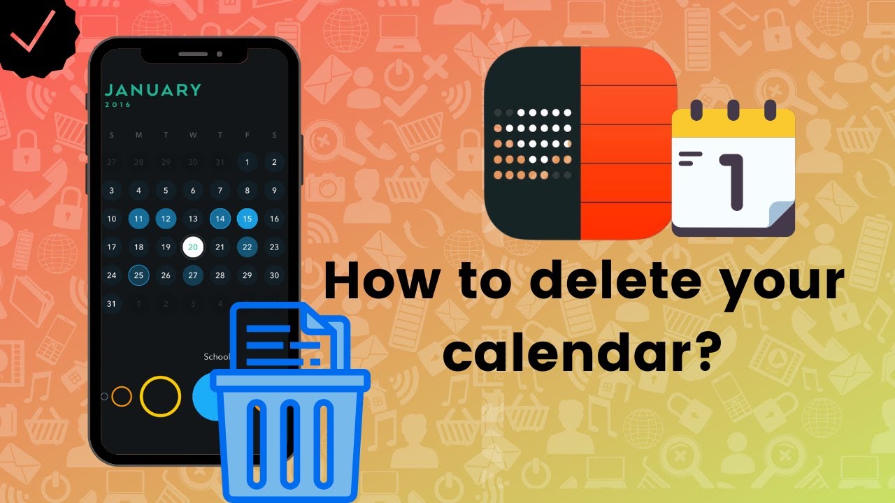 How to delete your calendar on Timepage? - YouTube