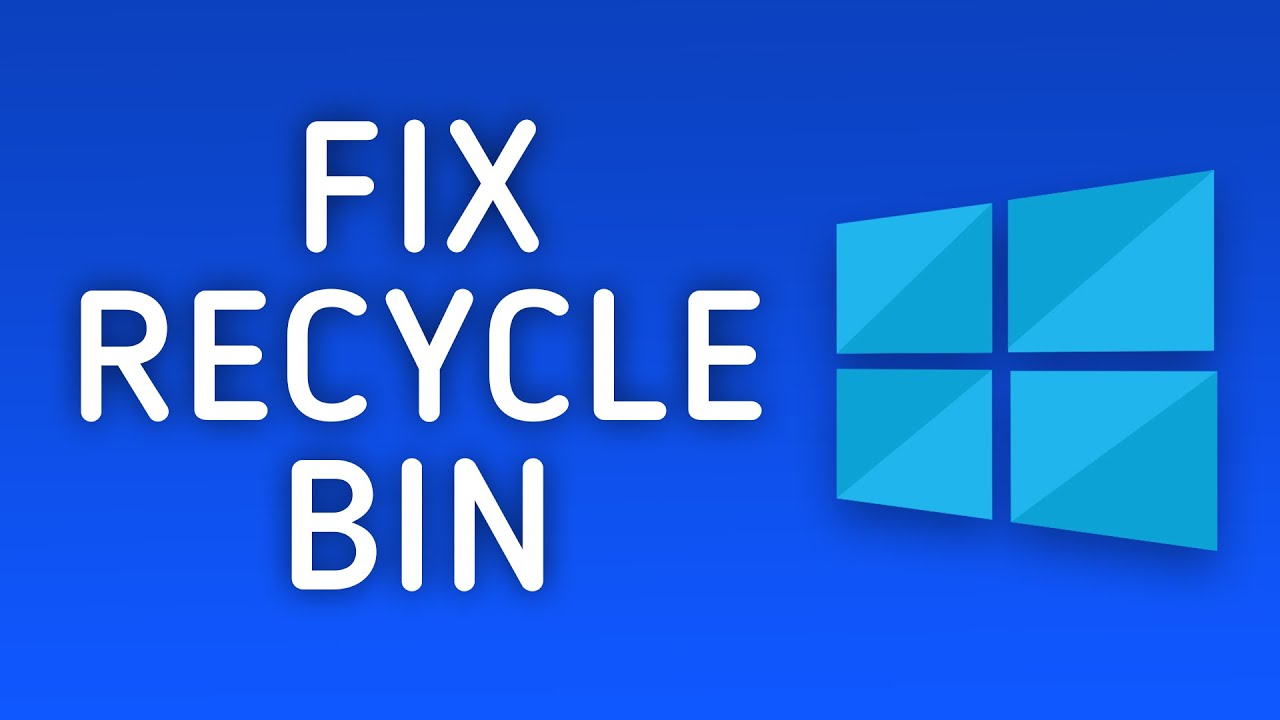 How to Fix Deleted Files Not Showing in Recycle Bin Windows 10 - YouTube