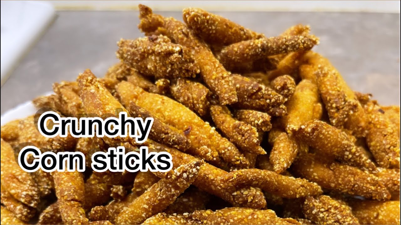 HOW TO MAKE NIGERIAN CRUNCHY CORN STICKS SNACKS | EASY RECIPE - YouTube